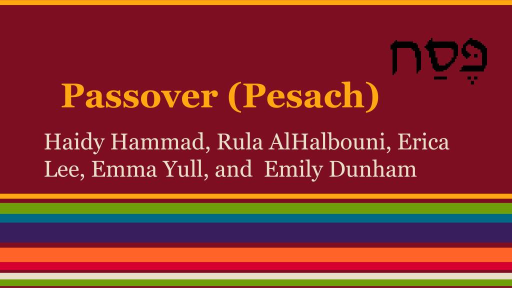 PPT - Passover (Pesach) PowerPoint Presentation, free download - ID:2677948