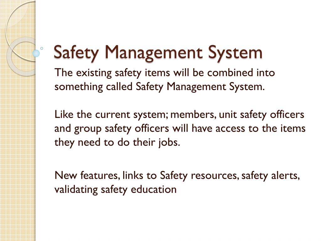 PPT - Safety Management System PowerPoint Presentation, free download ...