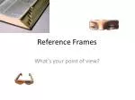 PPT - Frames of Reference PowerPoint Presentation, free download - ID ...