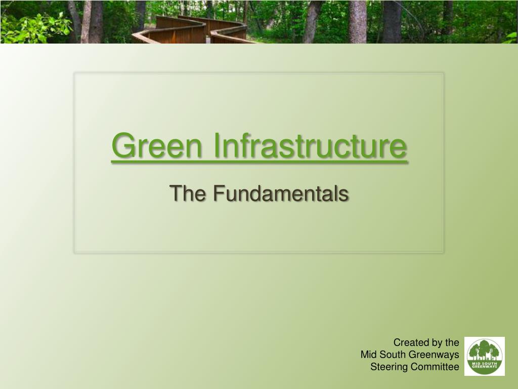 PPT - Green Infrastructure PowerPoint Presentation, free download - ID ...