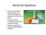 PPT - Hands-On Equations PowerPoint Presentation, free download - ID:370888