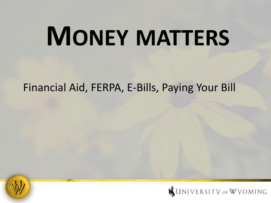 PPT - Money matters PowerPoint Presentation, free download - ID:2679835