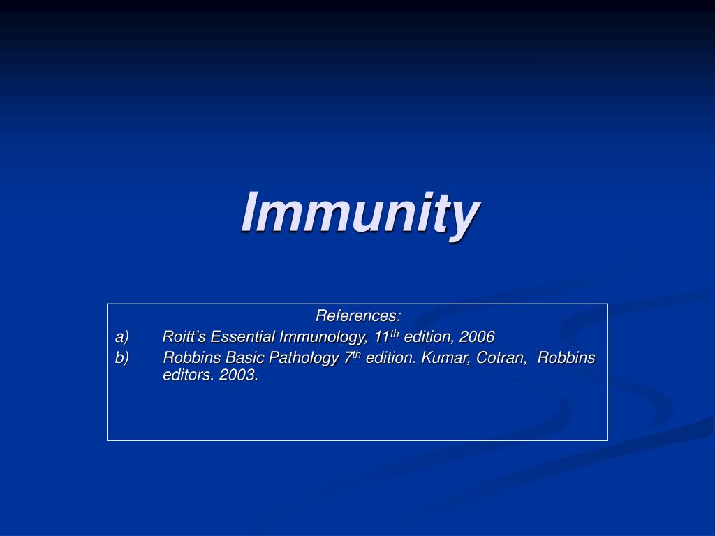 PPT - Immunity PowerPoint Presentation, free download - ID:2682420