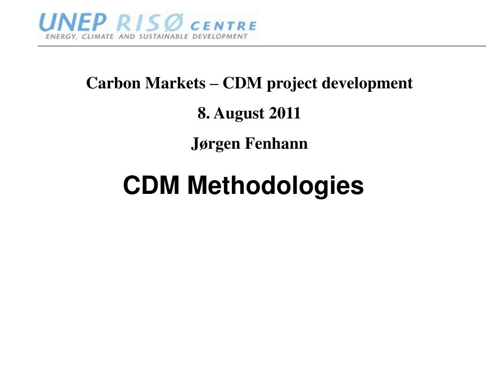 PPT - CDM Methodologies PowerPoint Presentation, free download - ID:2685182