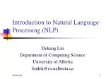 PPT - Introduction to NLP PowerPoint Presentation, free download - ID ...