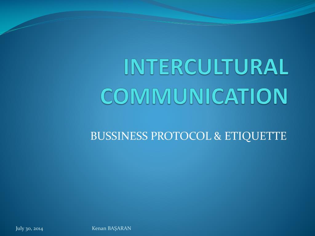 PPT - INTERCULTURAL COMMUNICATION PowerPoint Presentation, free ...