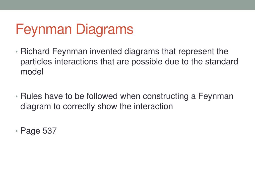 PPT - Feynman Diagrams PowerPoint Presentation, free download - ID:2686899
