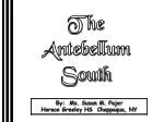 PPT - Antebellum in South Carolina PowerPoint Presentation, free ...