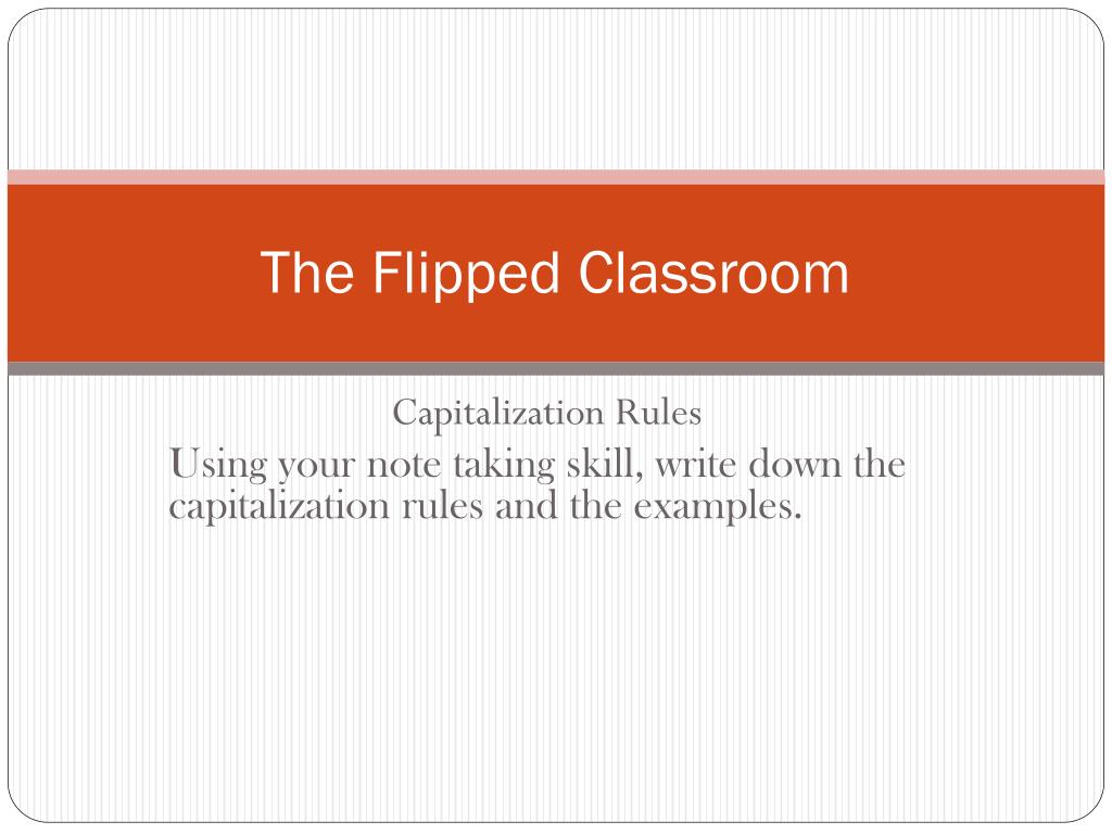 PPT - The Flipped Classroom PowerPoint Presentation, free download - ID ...