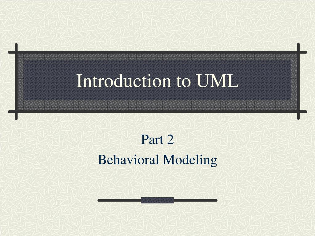 PPT - Introduction to UML PowerPoint Presentation, free download - ID ...