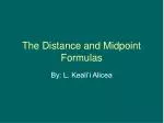 PPT - The Distance and Midpoint Formulas PowerPoint Presentation, free ...