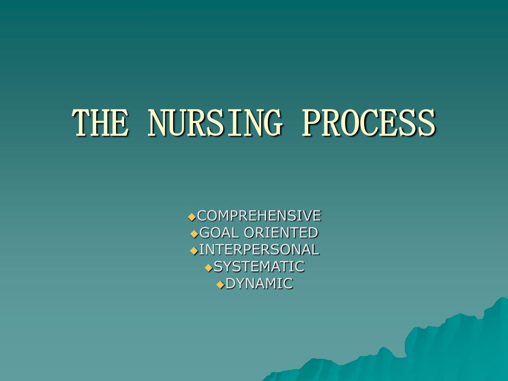 PPT - THE NURSING PROCESS PowerPoint Presentation, free download - ID ...