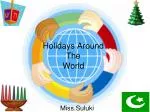 PPT - Winter Holidays Around the World! PowerPoint Presentation, free ...