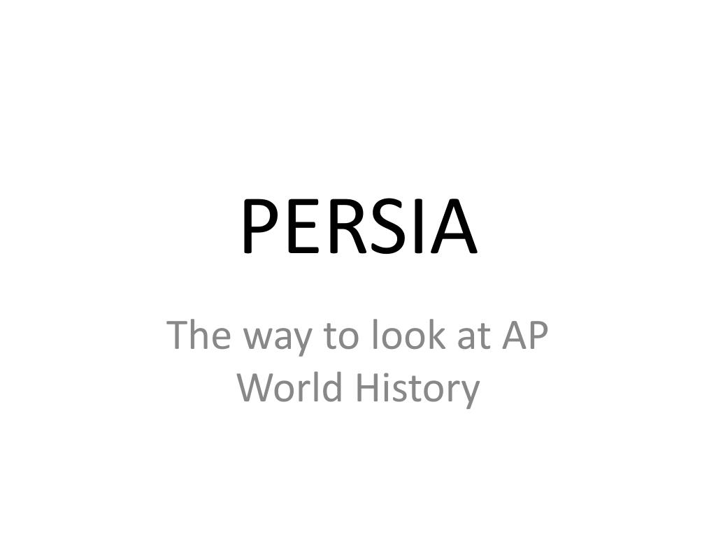PPT - PERSIA PowerPoint Presentation, free download - ID:2690050
