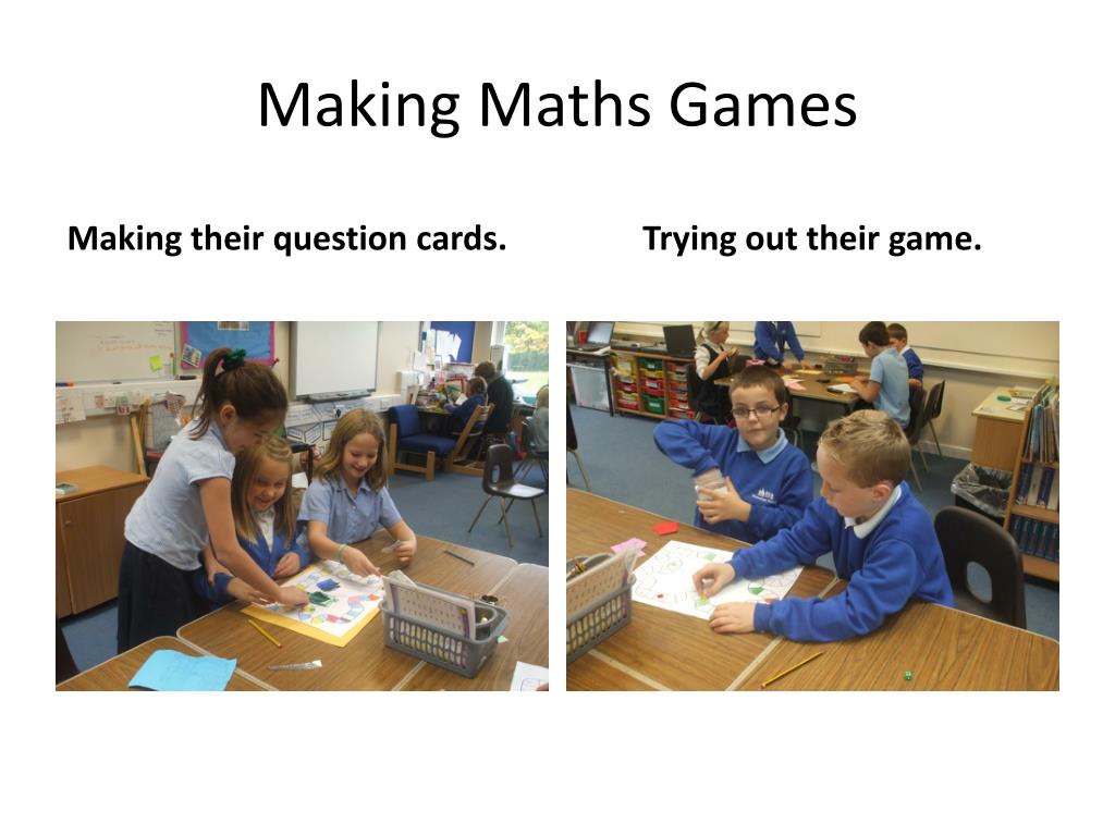 PPT - Making Maths G ames PowerPoint Presentation, free download - ID ...