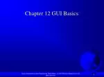 PPT - Chapter 16 GUI Programming Basics PowerPoint Presentation, free ...