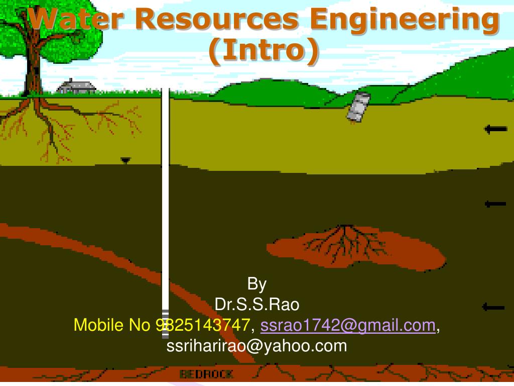 PPT - Water Resources Engineering (Intro) PowerPoint Presentation, free ...
