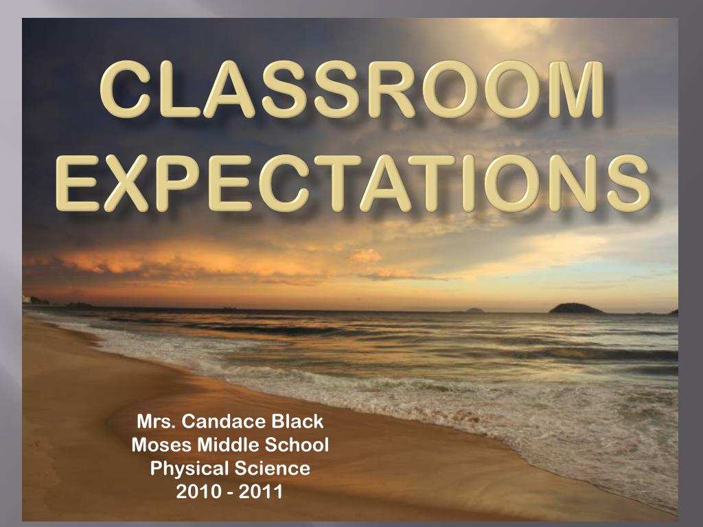 PPT - Classroom Expectations PowerPoint Presentation, free download ...