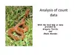 PPT - Analysis of count data PowerPoint Presentation, free download ...