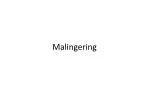 PPT - The Assessment of malingering with the M-FAST PowerPoint ...