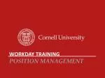 PPT - Workday Training Position Management PowerPoint Presentation ...