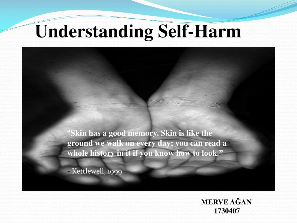 PPT - Understanding Self-Harm PowerPoint Presentation, free download ...