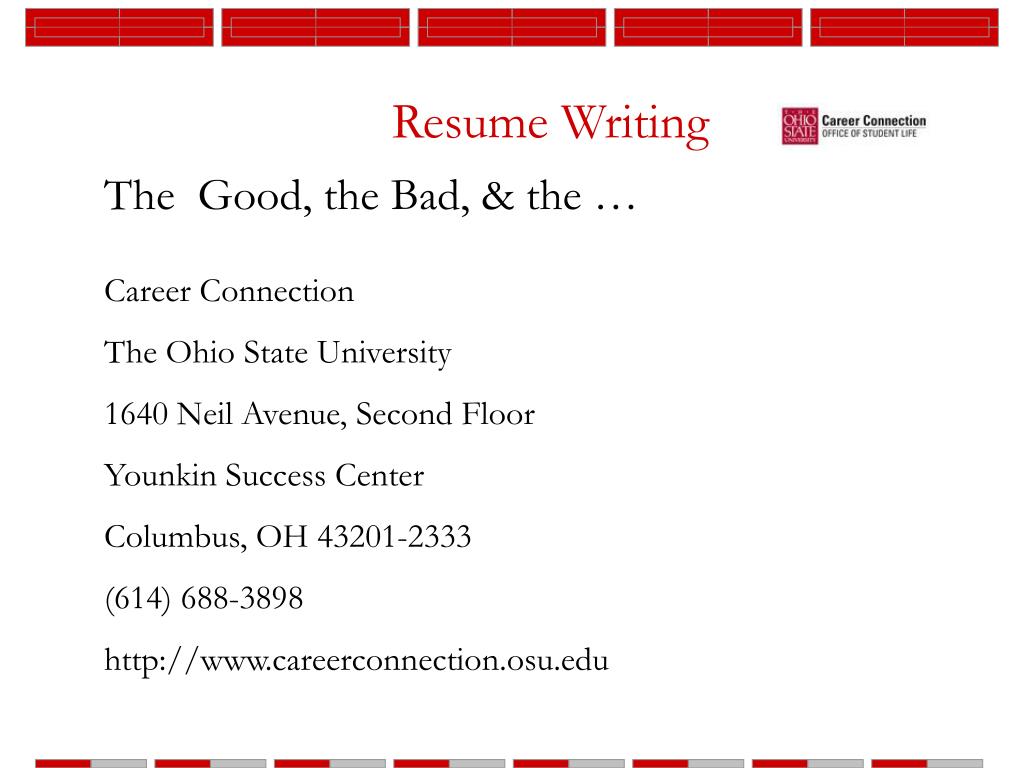 PPT - Resume Writing PowerPoint Presentation, free download - ID:2700581
