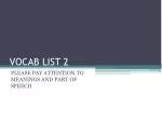 PPT - Vocab List #28 Root word: terr , terra, and geo = land/earth ...