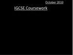 PPT - IGCSE PowerPoint Presentation, free download - ID:1664961