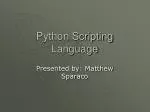 PPT - Introduction to Scripting Language PowerPoint Presentation, free download - ID:3124424