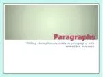 PPT - Types of Paragraphs PowerPoint Presentation, free download - ID ...