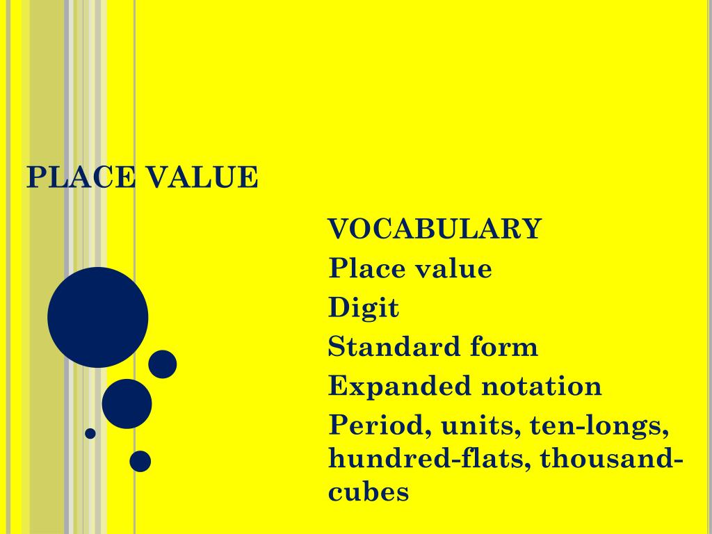 PPT - PLACE VALUE PowerPoint Presentation, free download - ID:2704066