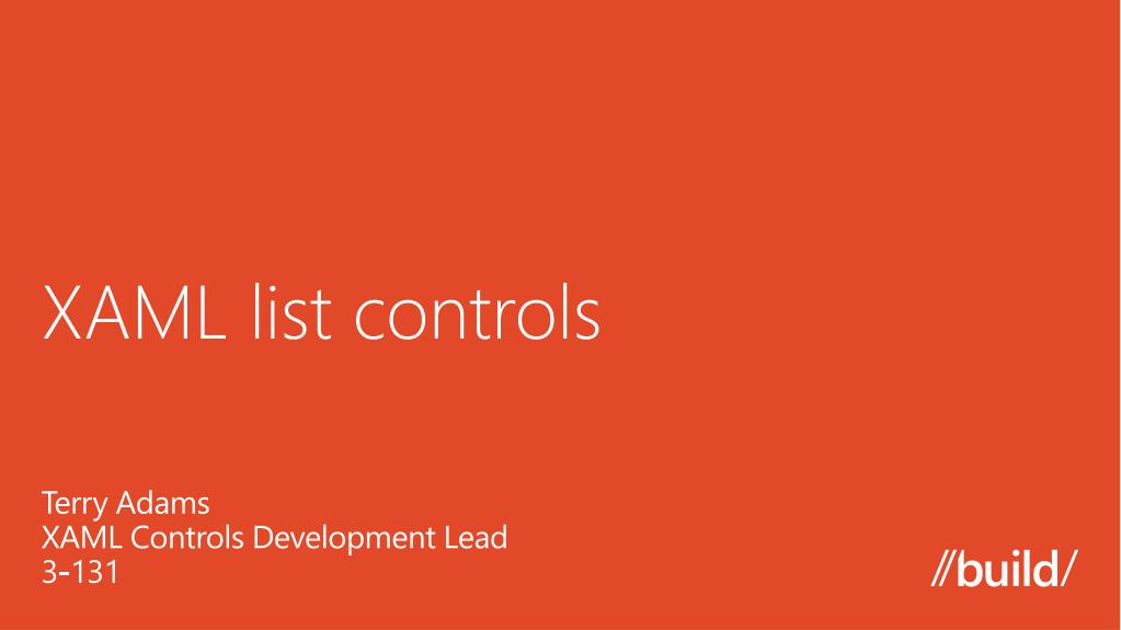 PPT - XAML list controls PowerPoint Presentation, free download - ID ...
