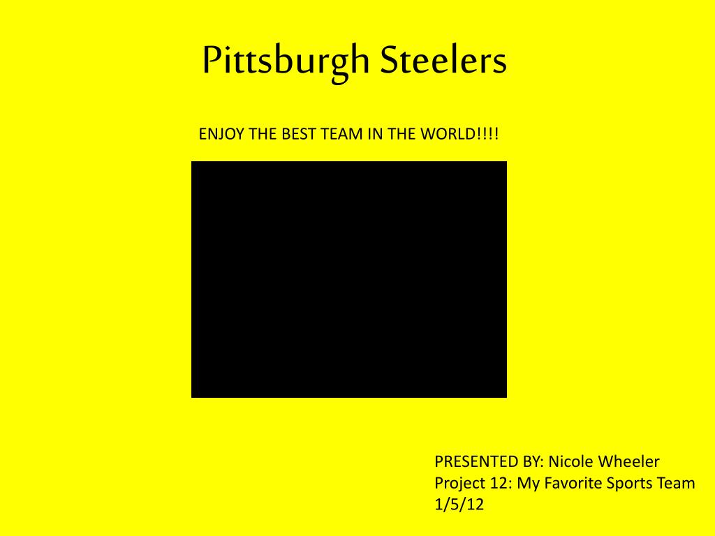 PPT - Pittsburgh Steelers PowerPoint Presentation, free download - ID ...