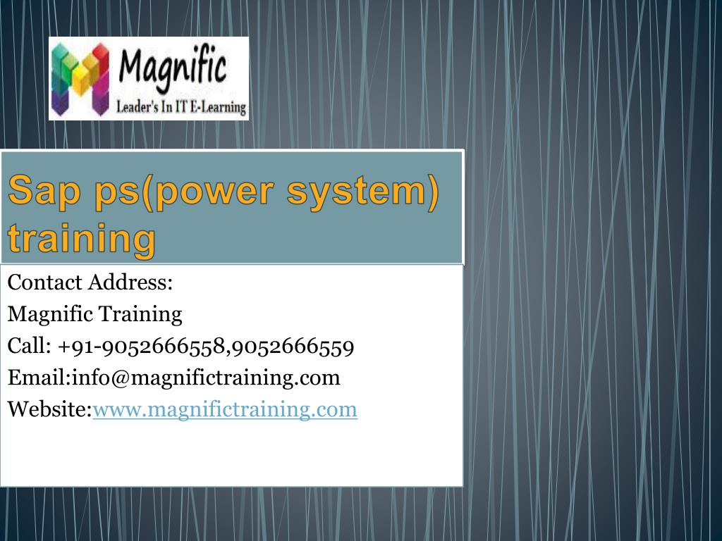 PPT - sap ps(power system) training PowerPoint Presentation, free ...