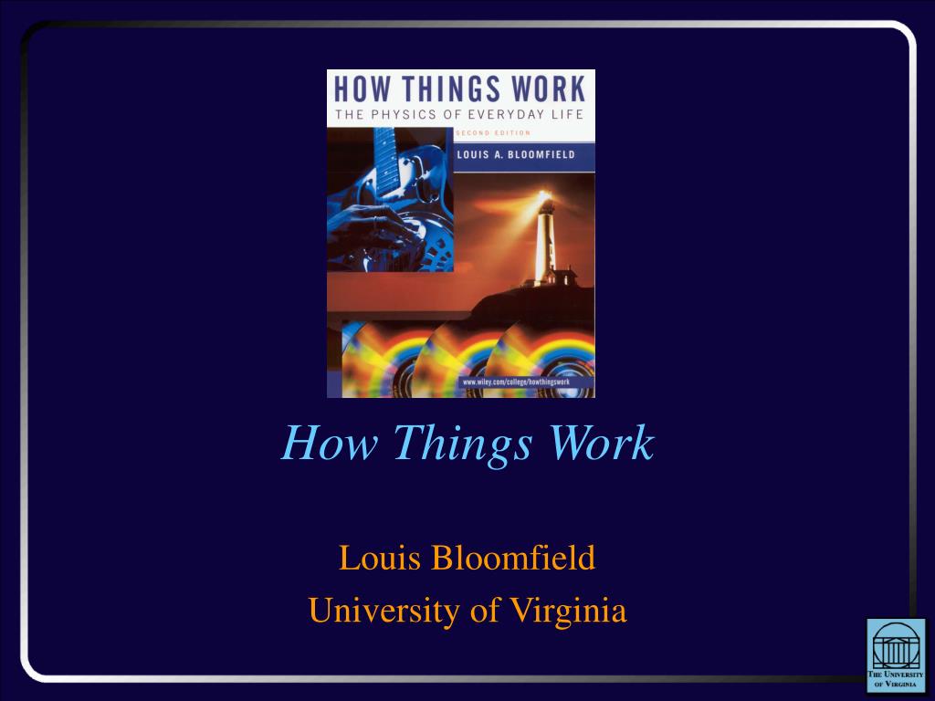 PPT - How Things Work PowerPoint Presentation, free download - ID:2712362