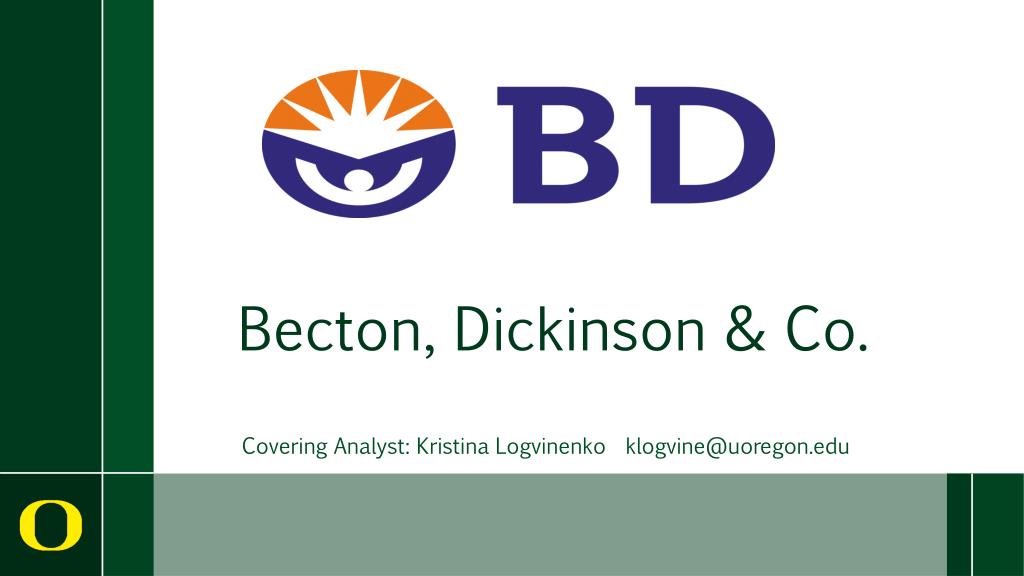 PPT - Becton, Dickinson & Co. PowerPoint Presentation, free download ...
