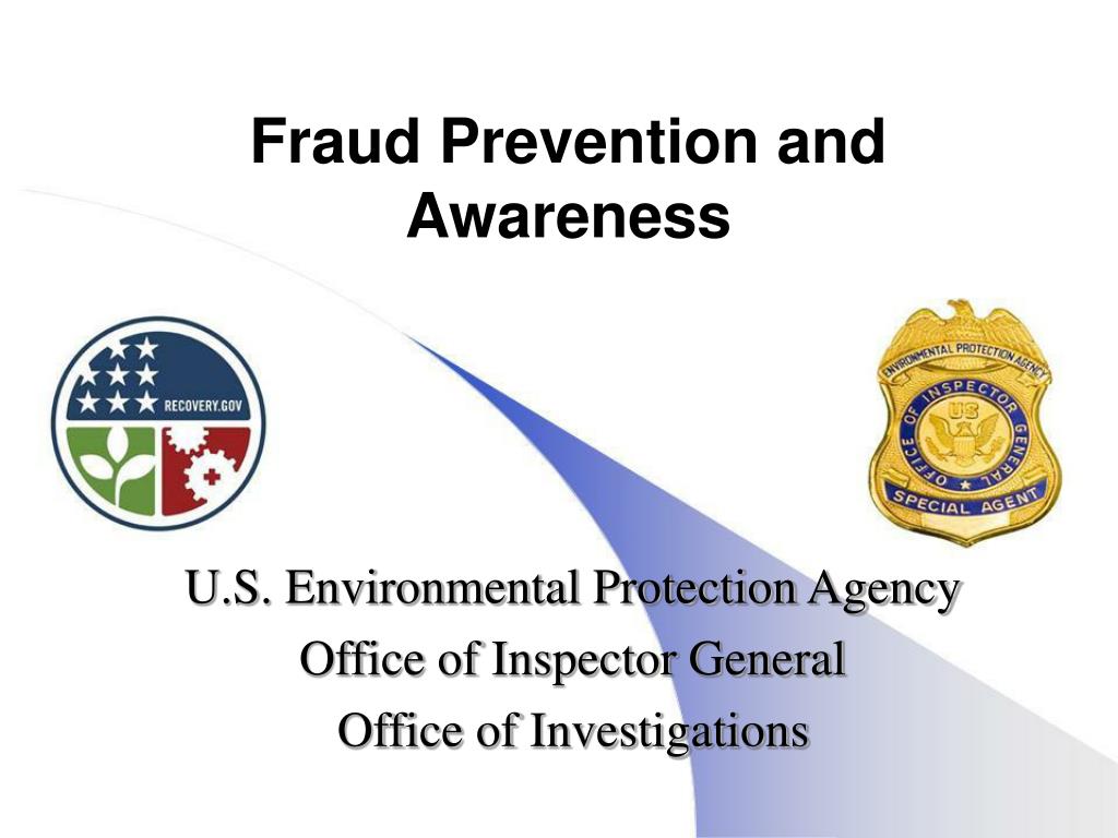 PPT - Fraud Prevention and Awareness PowerPoint Presentation, free ...