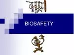 PPT - Biosafety PowerPoint Presentation, free download - ID:8785645