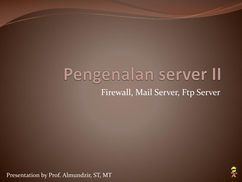 PPT - Pengenalan server II PowerPoint Presentation, free download - ID ...