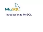PPT - A Brief Introduction to MySQL PowerPoint Presentation, free download - ID:644998