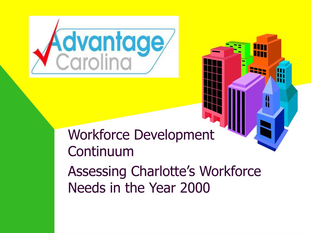 PPT - Workforce Development Continuum Assessing Charlotte’s Workforce ...
