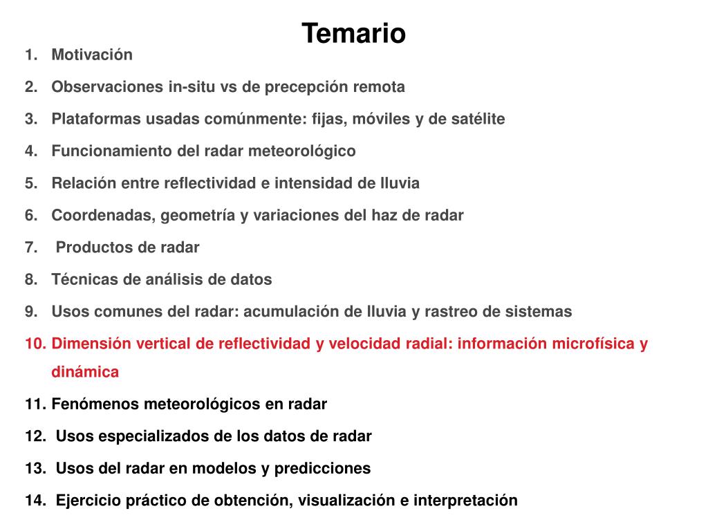 PPT - Temario PowerPoint Presentation, free download - ID:2721500