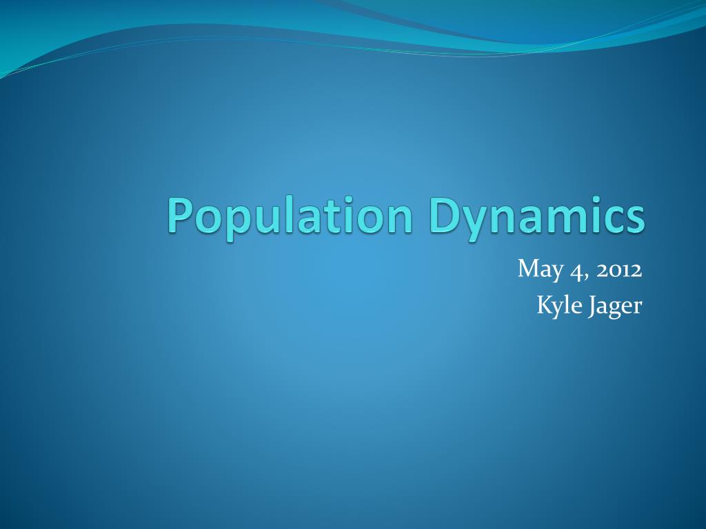 PPT - Population Dynamics PowerPoint Presentation, free download - ID ...