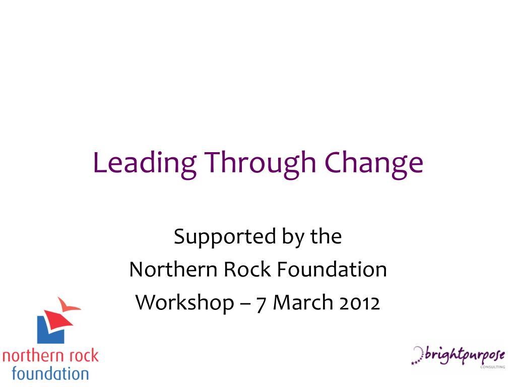 PPT - Leading Through Change PowerPoint Presentation, free download ...