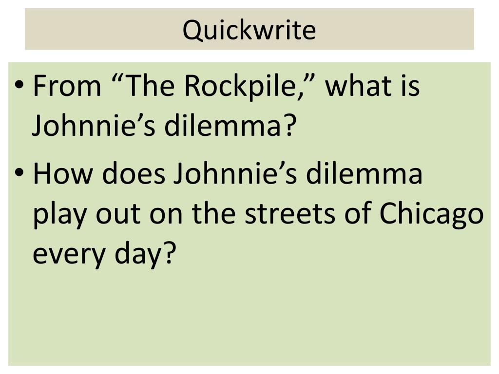 PPT - Quickwrite PowerPoint Presentation, free download - ID:2723966