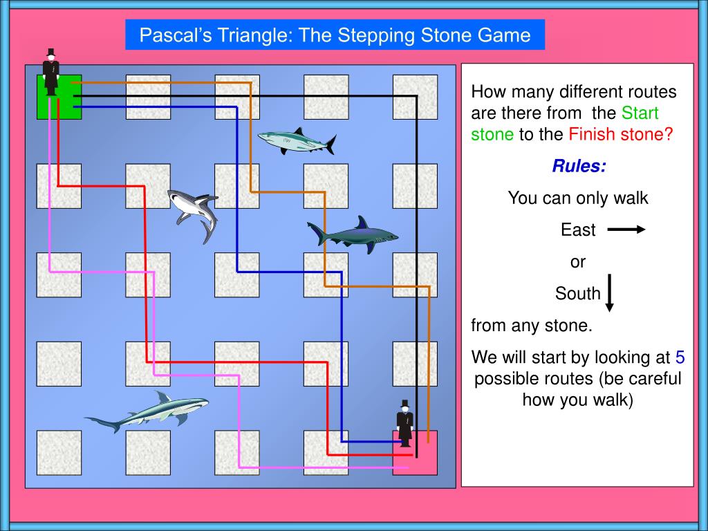 PPT - Stepping Stone Game PowerPoint Presentation, free download - ID ...