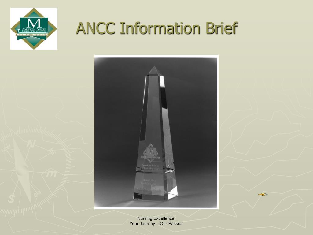 PPT - ANCC Information Brief PowerPoint Presentation, free download ...