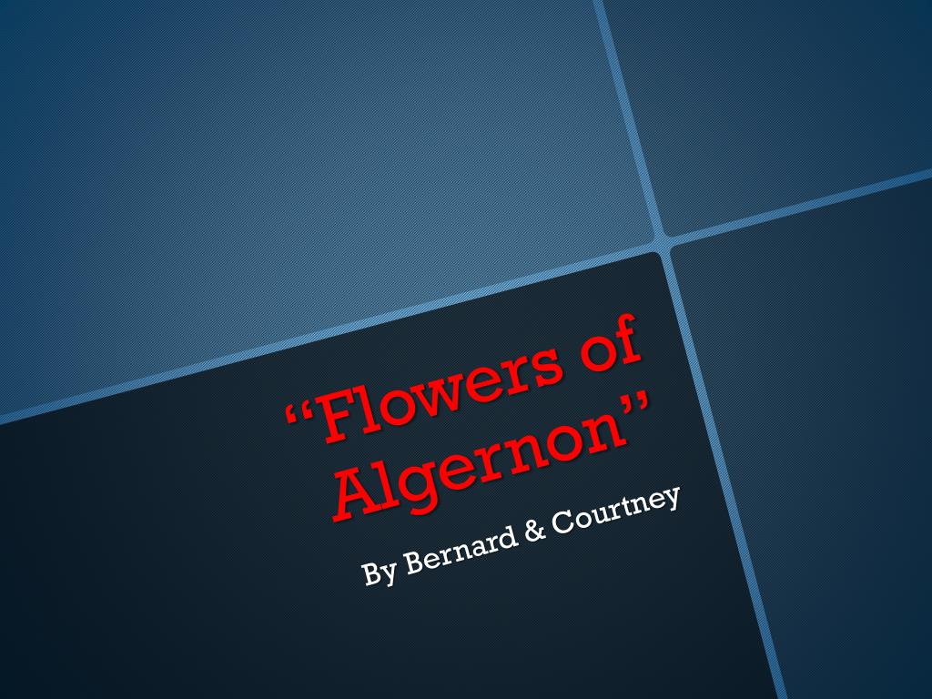 PPT - “Flowers of Algernon” PowerPoint Presentation, free download - ID ...