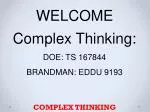 PPT - What is Critical Thinking, and How to Teach It? PowerPoint ...